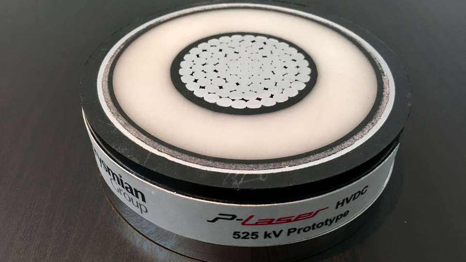 HGÜ-Kabel nach der P-Laser-Technik
