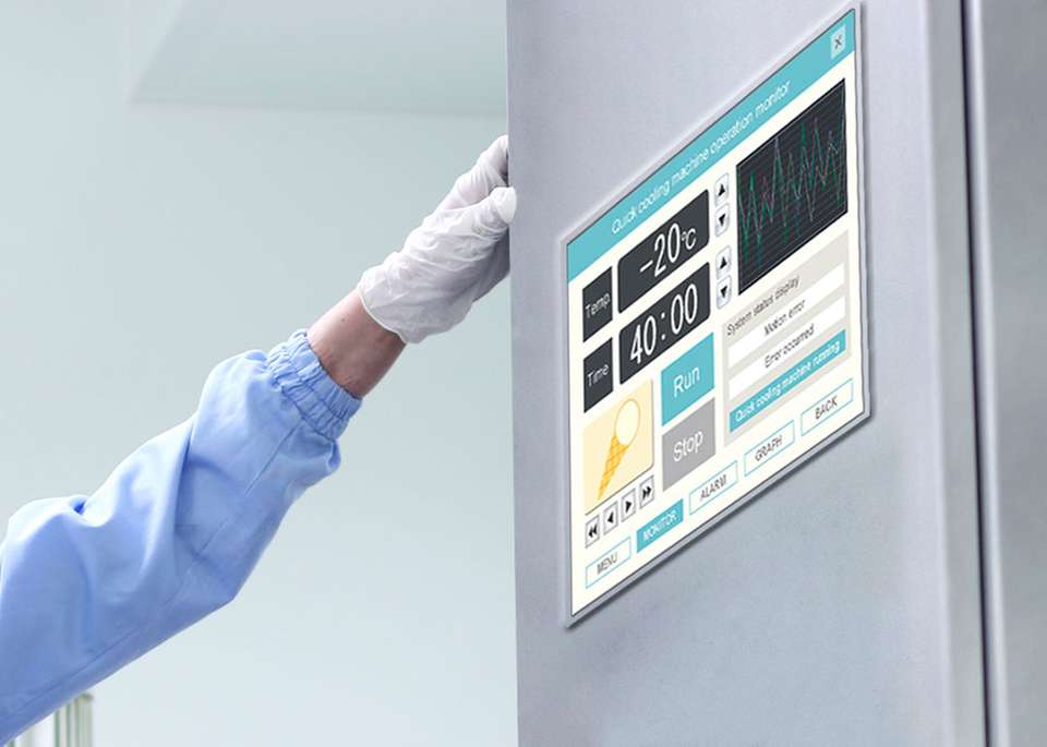 Hygiene-HMI als Visitenkarte