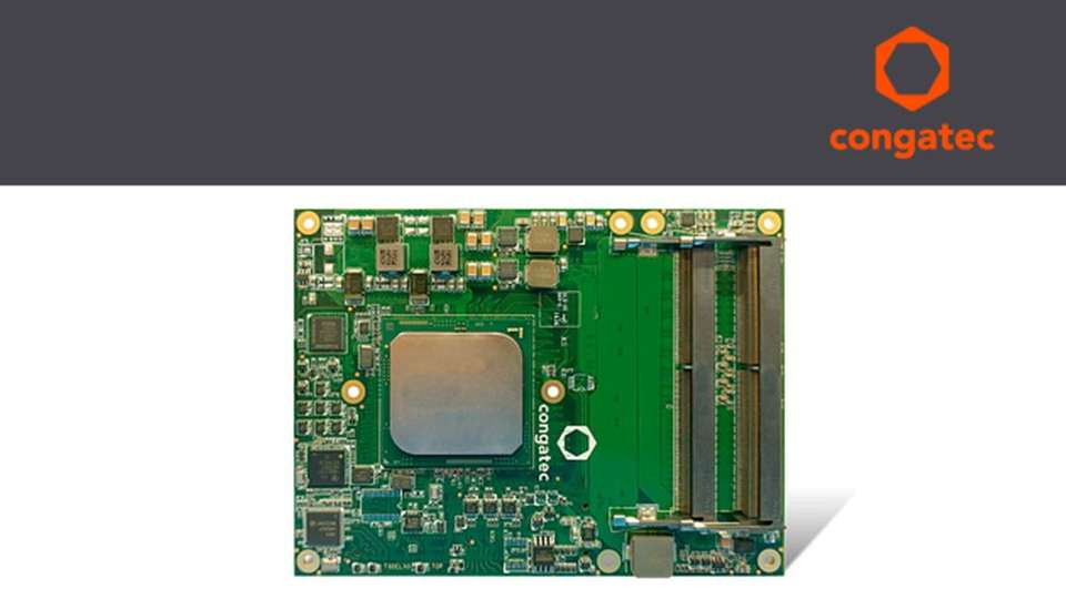 congatec präsentiert erste COM Express Typ 7 Module mit Intel® Xeon® D