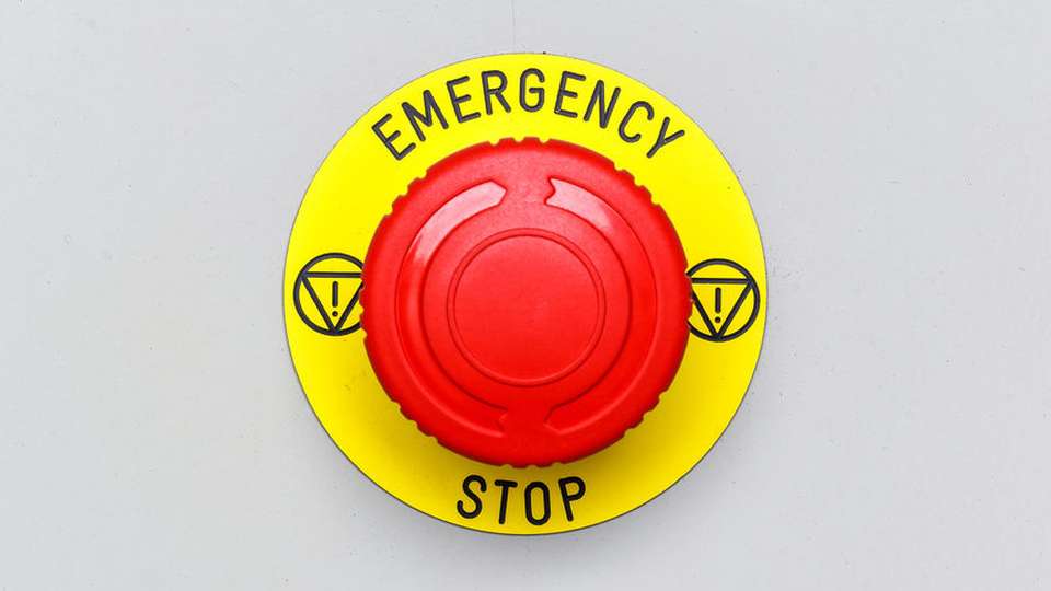 Not-Aus-Taster inklusive