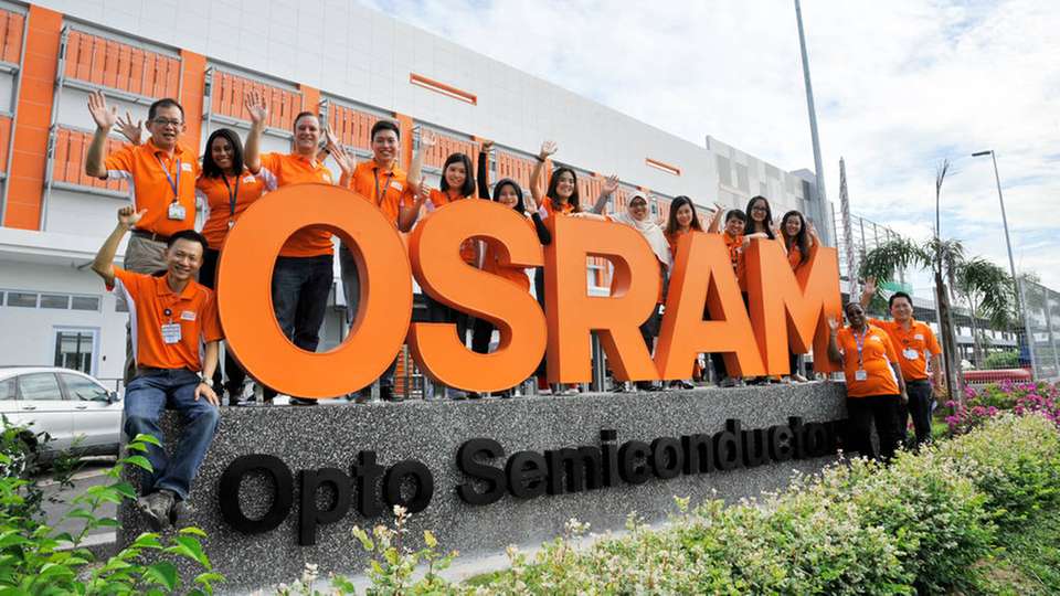 Osrams neue Chipfabrik nimmt Betrieb auf