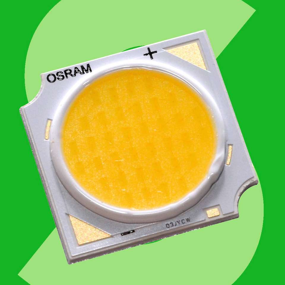 Schukat präsentiert diffus weiße High-Power COB-LEDs von Osram