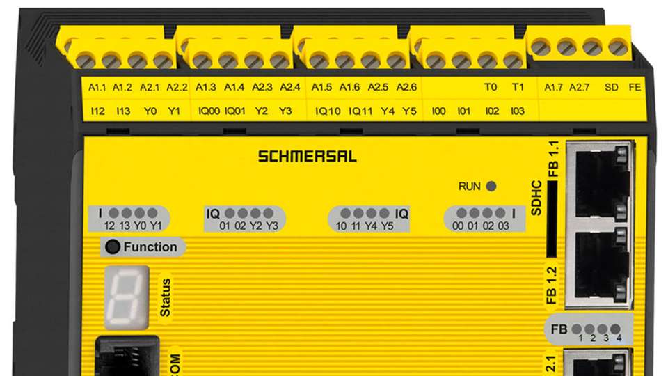 Eine Sicherheitssteuerung mit integriertem OPC-UA-Server Eine Sicherheitssteuerung mit integriertem OPC-UA-Server
