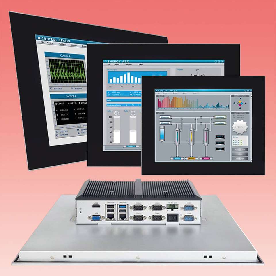 6 Hersteller von Panel-PCs