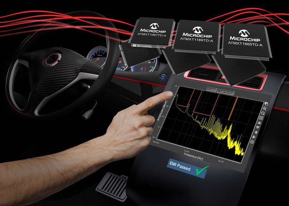 Schnellere EMI-Qualifizierung von Automotive-Touchscreens