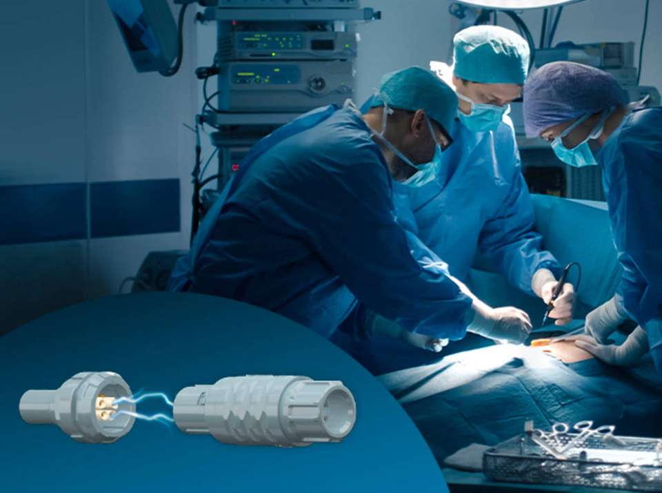 Neue, hochspannungstaugliche ODU MEDI-SNAP Einsätze