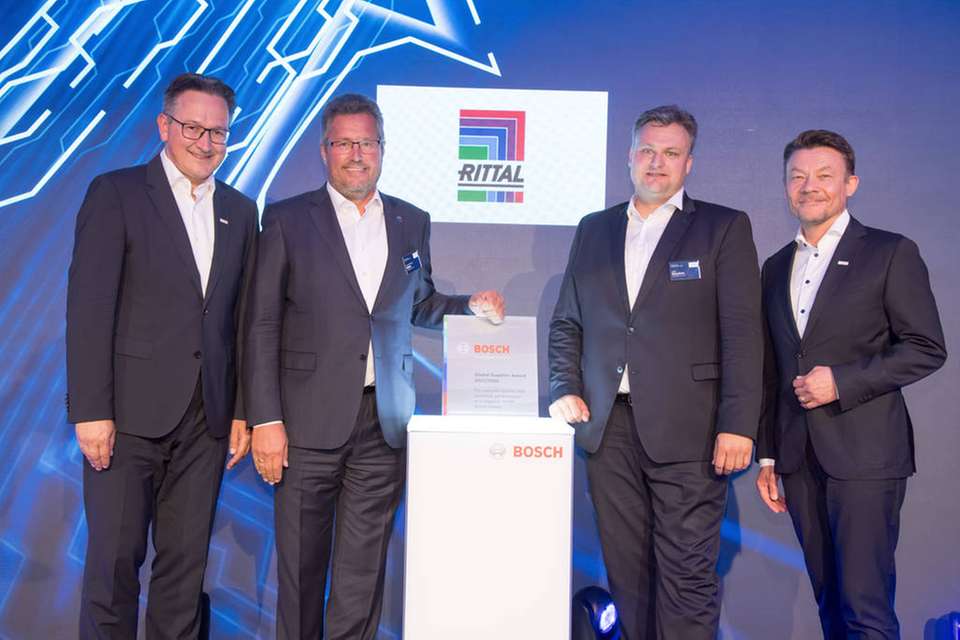 Rittal gewinnt Bosch Global Supplier Award