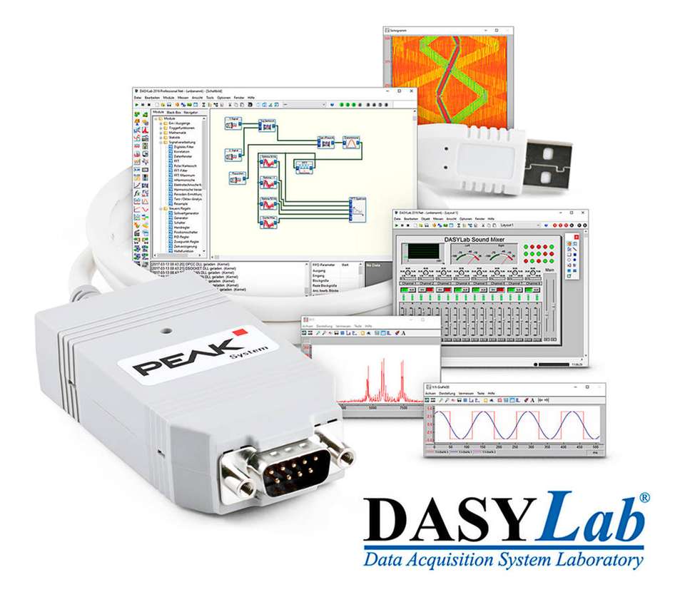 DasyLab unterstützt jetzt CAN-Interfaces von Peak-System