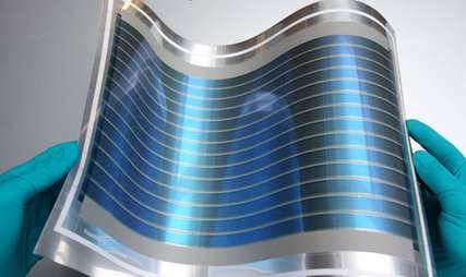 Neues Verfahren für biegsame Solarzellen und Hochleistungs-PV-Module