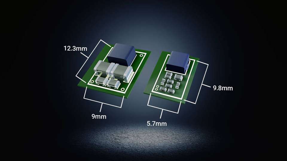 Erste DC/DC-Buck-Controller mit integriertem EMI-Filter