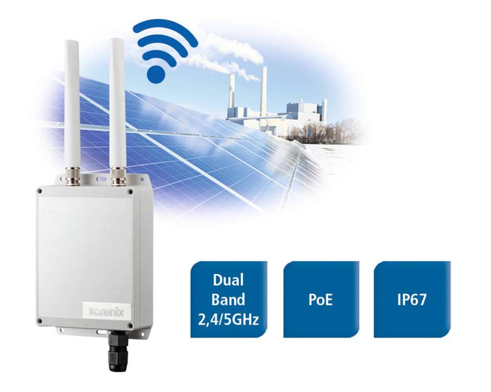 Wireless Access Point überbrückt große Entfernungen