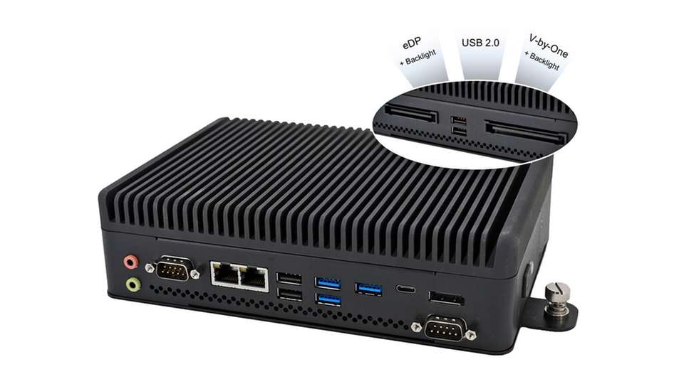 Highspeed und High-Resolution: BoxPC mit V-by-One und eDP Interface
