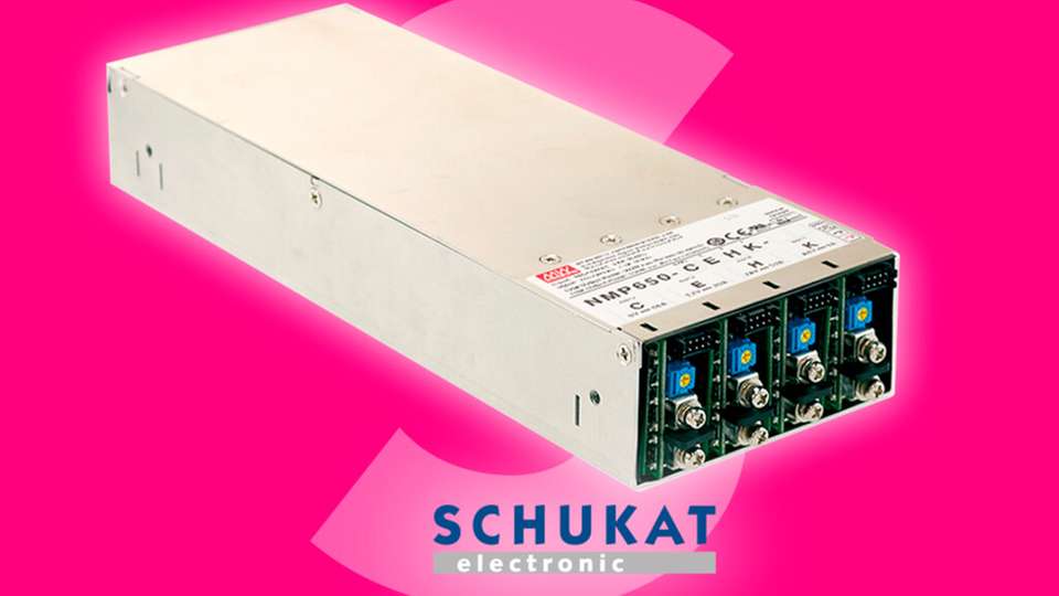 Modulare Netzteile von Mean Well