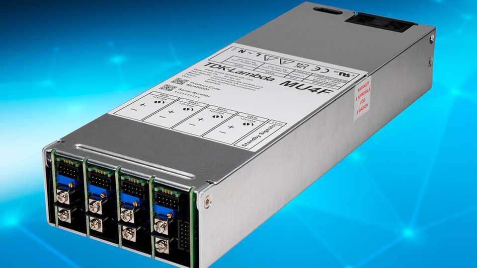 MU4 Serie 600W/800W 1HE modulares Netzgerät