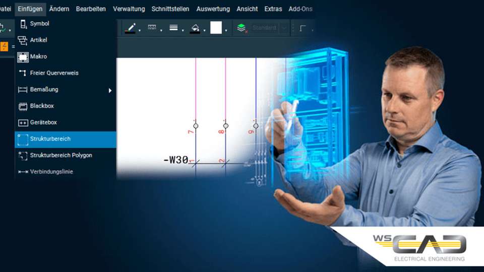 Wie Komponenten außerhalb des Schaltschranks darstellen?