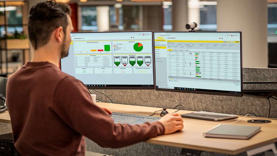Intelligente Bestandsüberwachung mit dem VEGA Inventory System