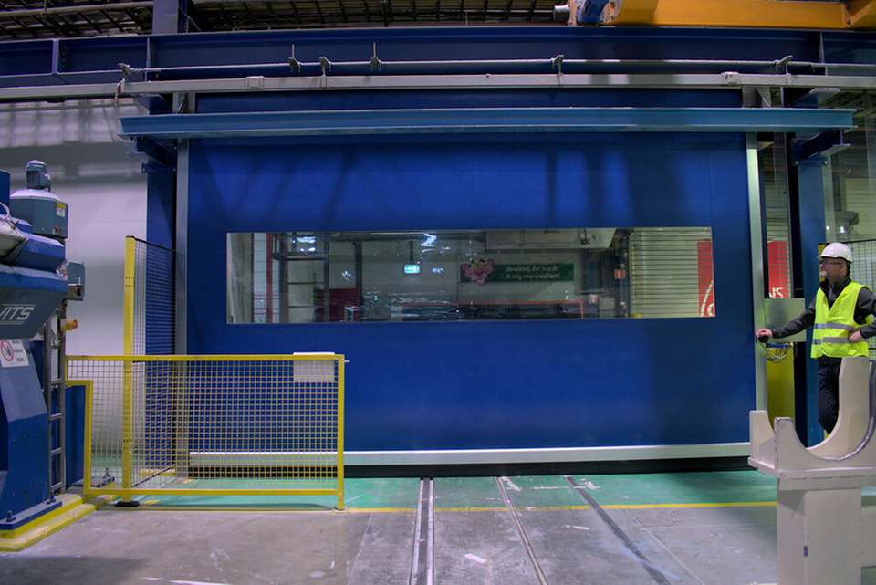 Maschinenschutztore für ältere Produktionsanlagen