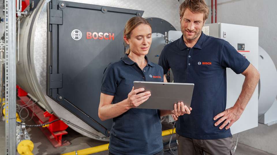 Bosch Industrial Heat auf der Achema: Halle 8, Stand A78
