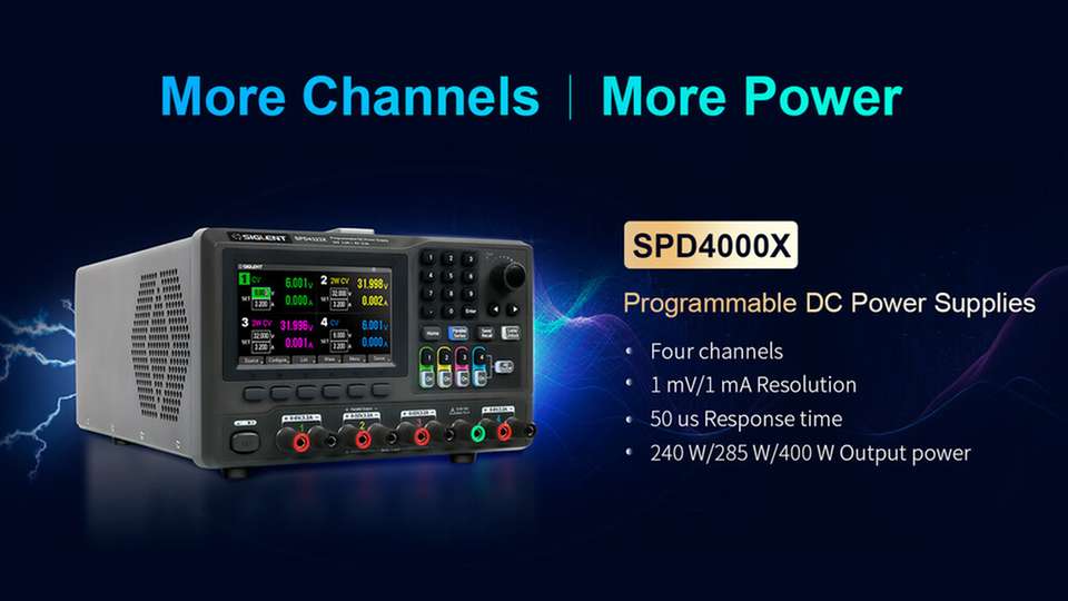More Channels, More Power: Neues 4-Kanal DC Labornetzteil