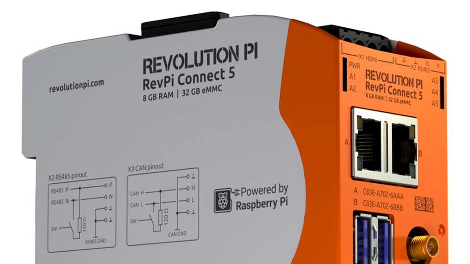 Erster industrieller Raspberry Pi auf Basis des neuen Compute Module 5