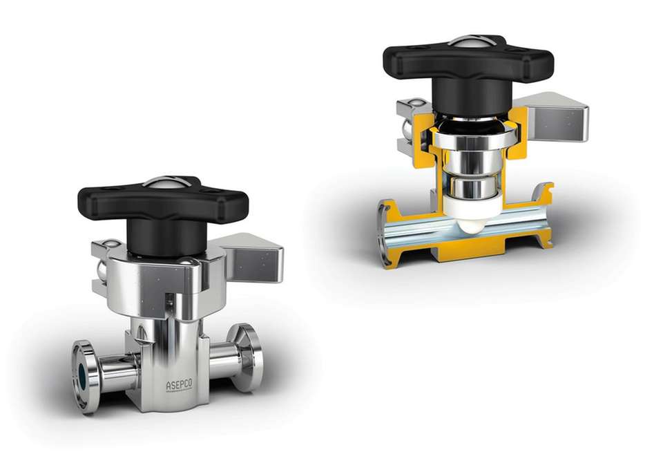 Asepco stellt Tankboden- und Inline-Ventile vor